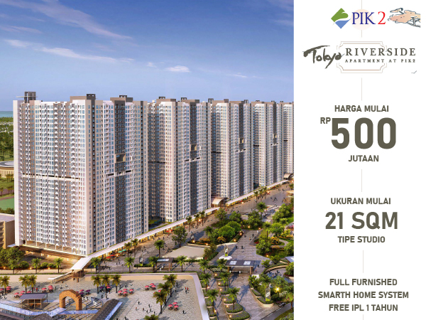 Apartemen Tokyo Riverside PIK 2